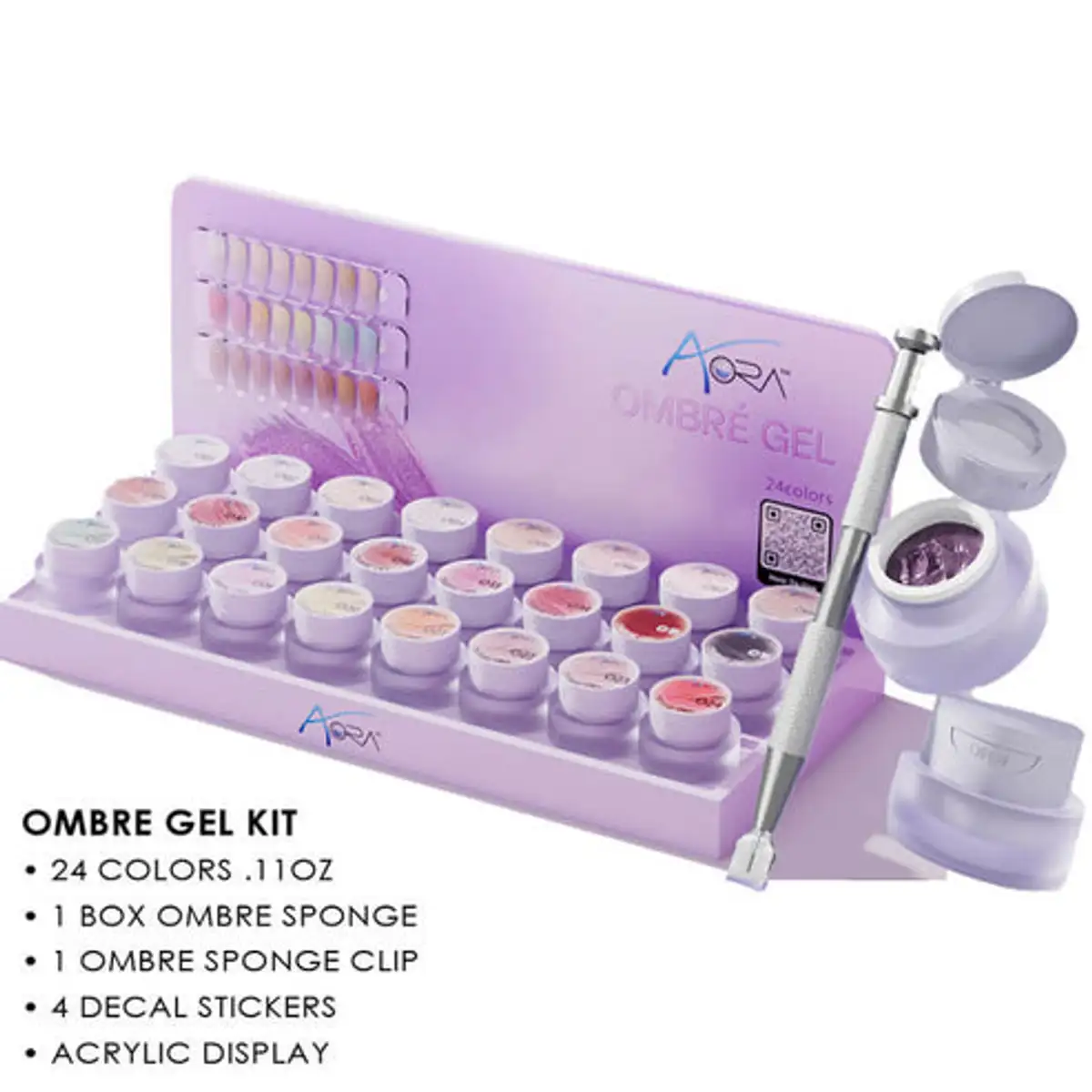 AORA Ombré Gel Kit - Ombre Gel Kits | Nailzy.com - One app for all your ...