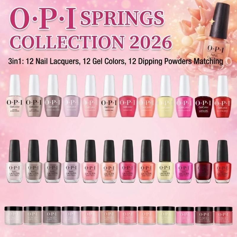 OPI Queens Rule (Spring 2026) - Gel, Nail Lacquer & Powder - Queens ...